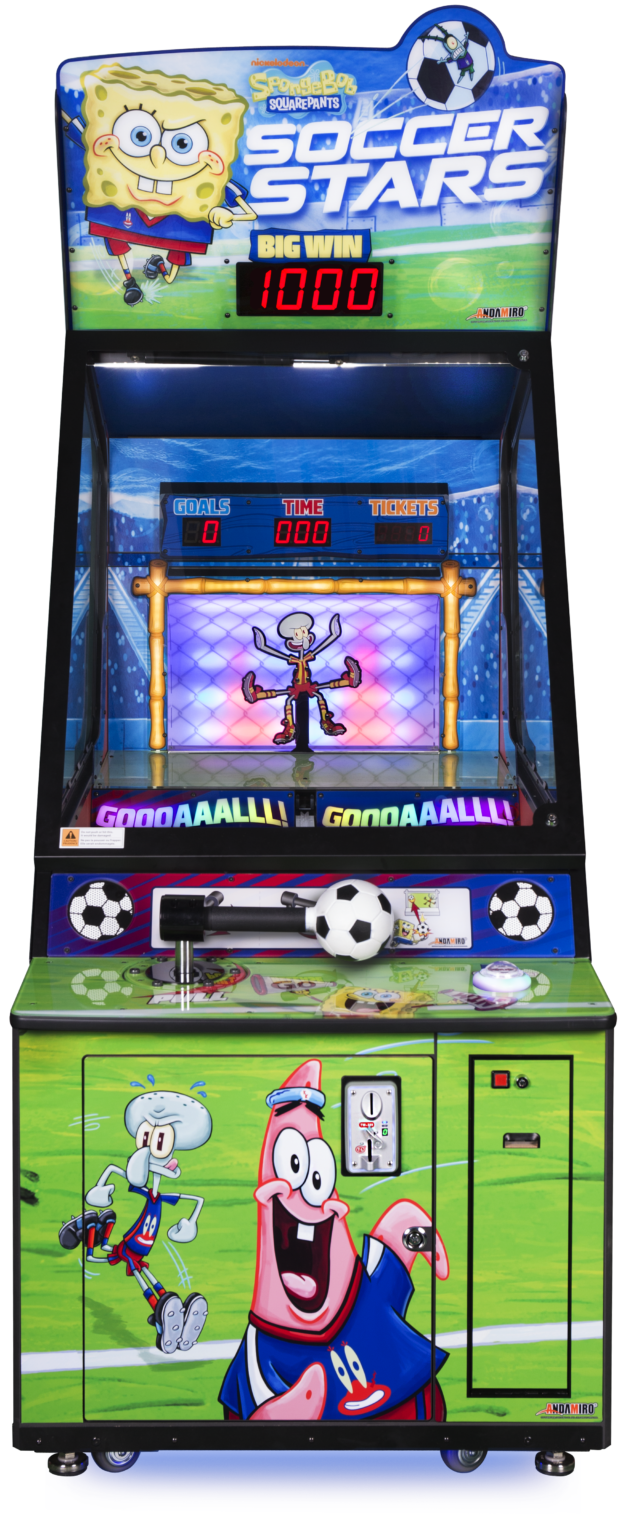 SpongeBob Soccer Stars Arcade Game - Andamiro USA
