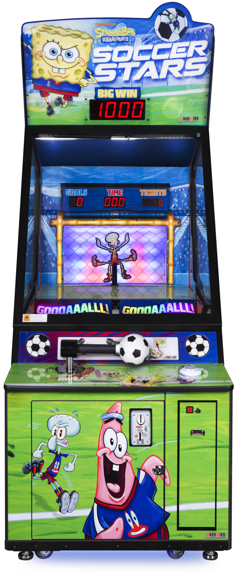 SpongeBob Soccer Stars Arcade Game - Andamiro USA