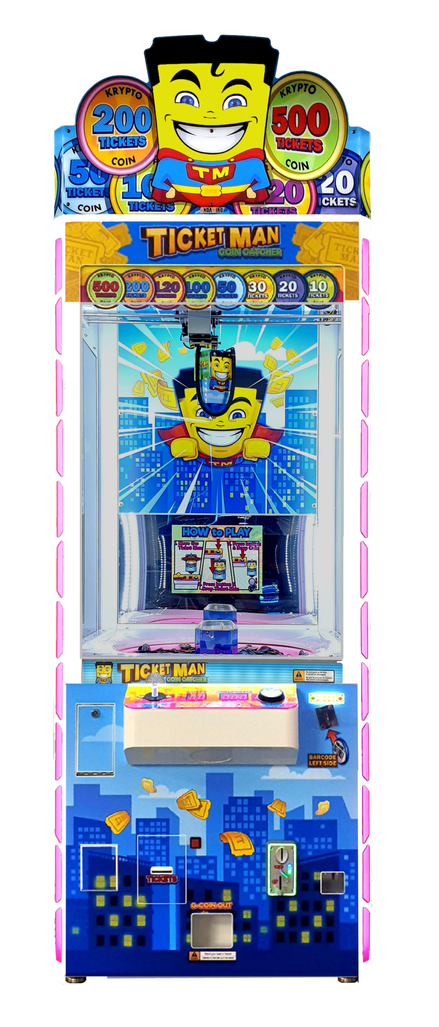Ticket Man Arcade Game - Andamiro USA