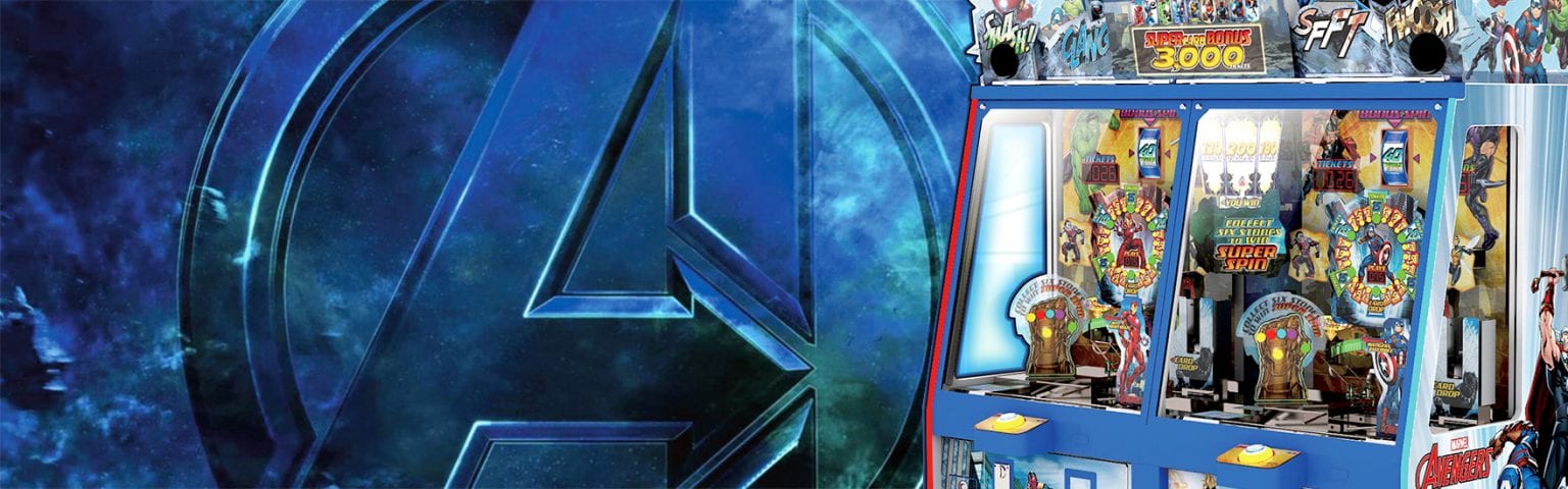 Andamiro readies trials for Marvel's Avengers; new arcade coin pusher ...