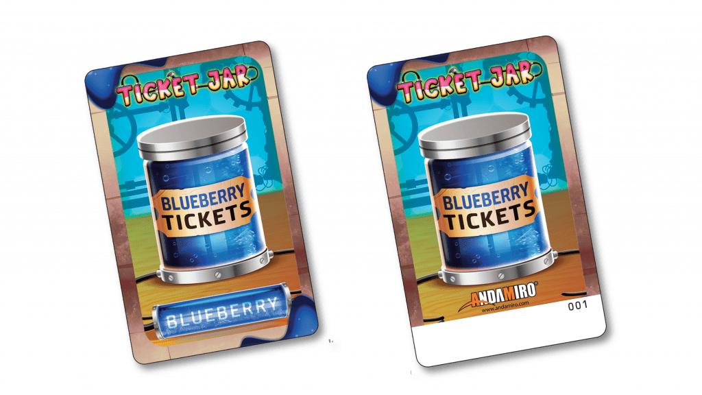 Ticket Jar cards for Jelly Lab Arcade Game - Andamiro USA