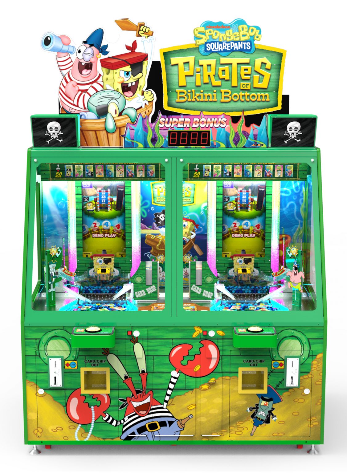 SpongeBob Pirates of Bikini Bottom Arcade Game - Andamiro USA