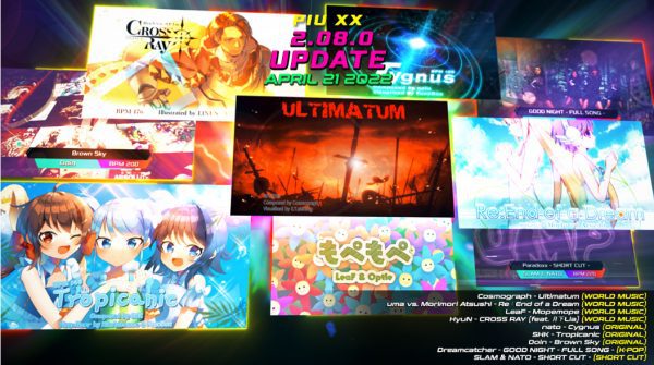 Andamiro's latest Pump It Up update delivers 9 new songs and same ...