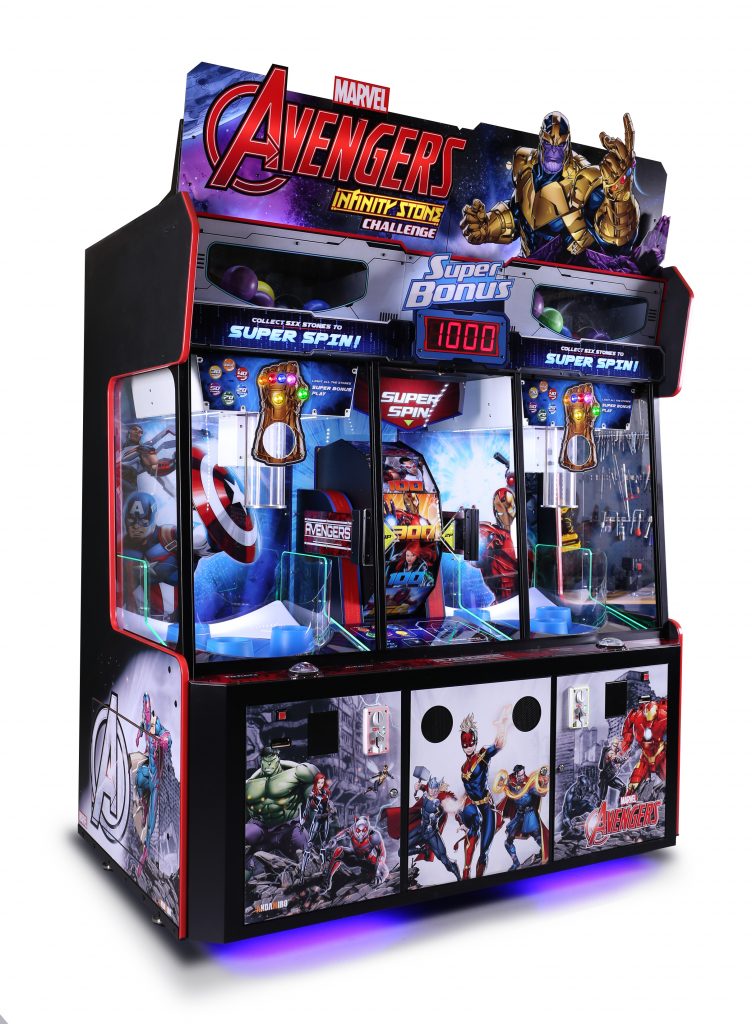 Avengers Infinity Stone Challenge Arcade Game - Andamiro USA