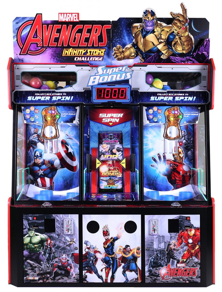 Avengers Infinity Stone Challenge Arcade Game - Andamiro USA