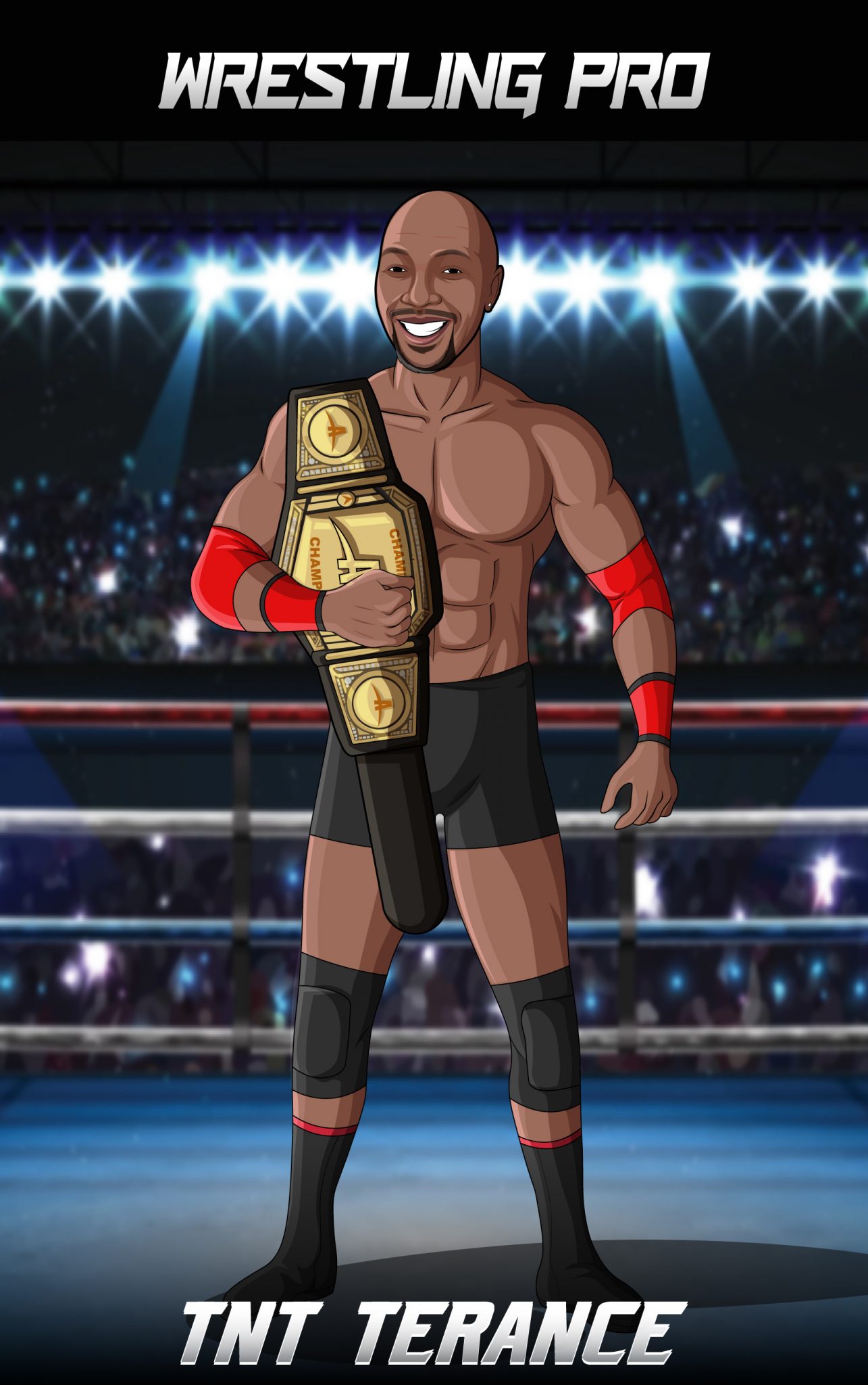 Wrestling Pro in-game cards Arcade Game - Andamiro USA