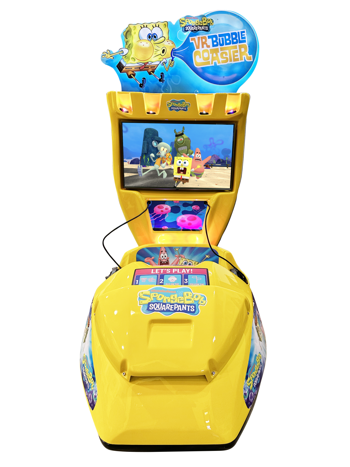 SpongeBob VR Bubble Coaster Arcade Game - Andamiro USA