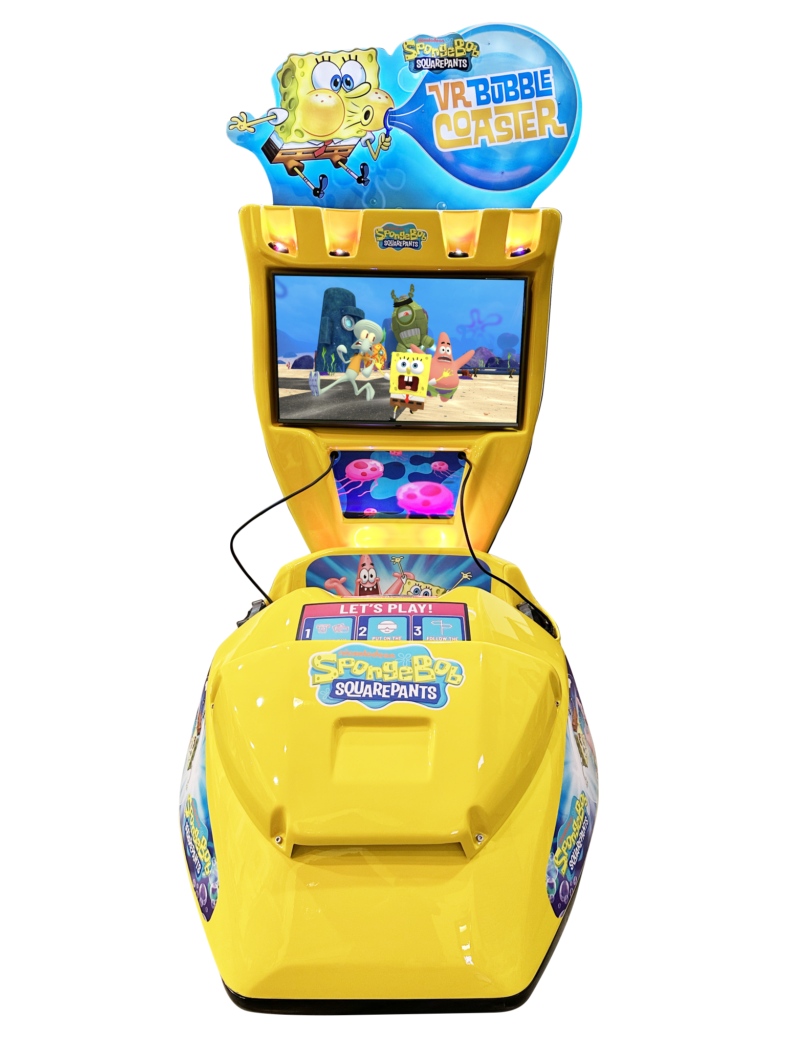 SpongeBob VR Bubble Coaster Arcade Game - Andamiro USA