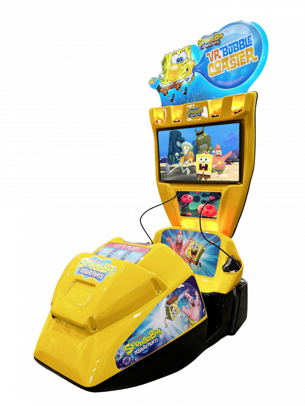 SpongeBob VR Bubble Coaster Arcade Game - Andamiro USA