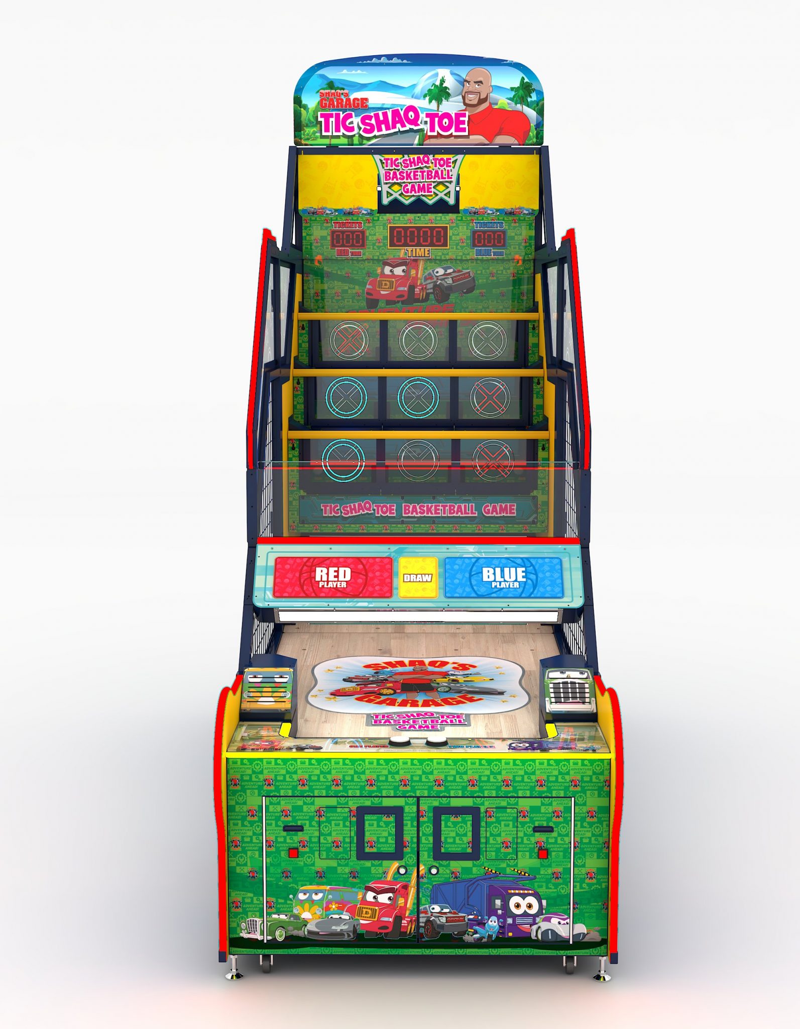 Andamiro Teams Up with Genius Brands for Tic SHAQ Toe Basketball