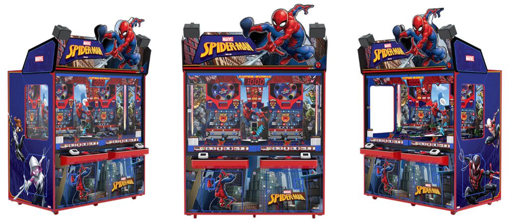 Andamiro's New Spider-Man Coin Pusher Sets High Bar for Arcade ...