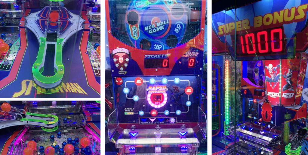 Andamiro's New Spider-Man Coin Pusher Sets High Bar for Arcade ...