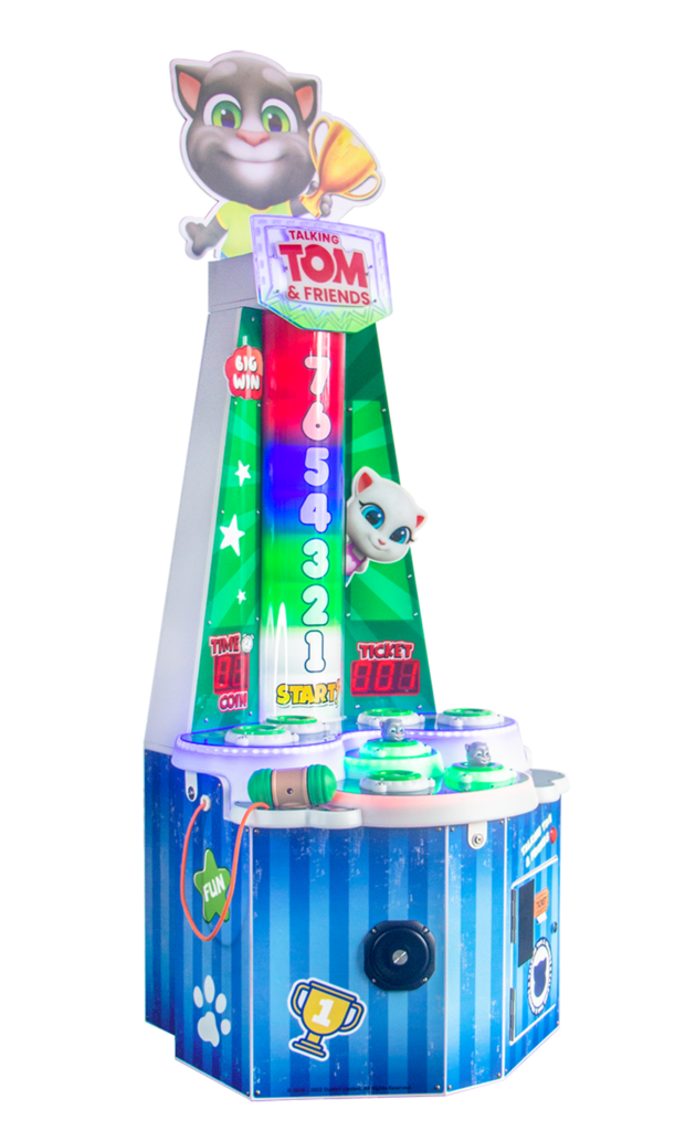 Talking Tom & Friends whacker Arcade Game - Andamiro USA
