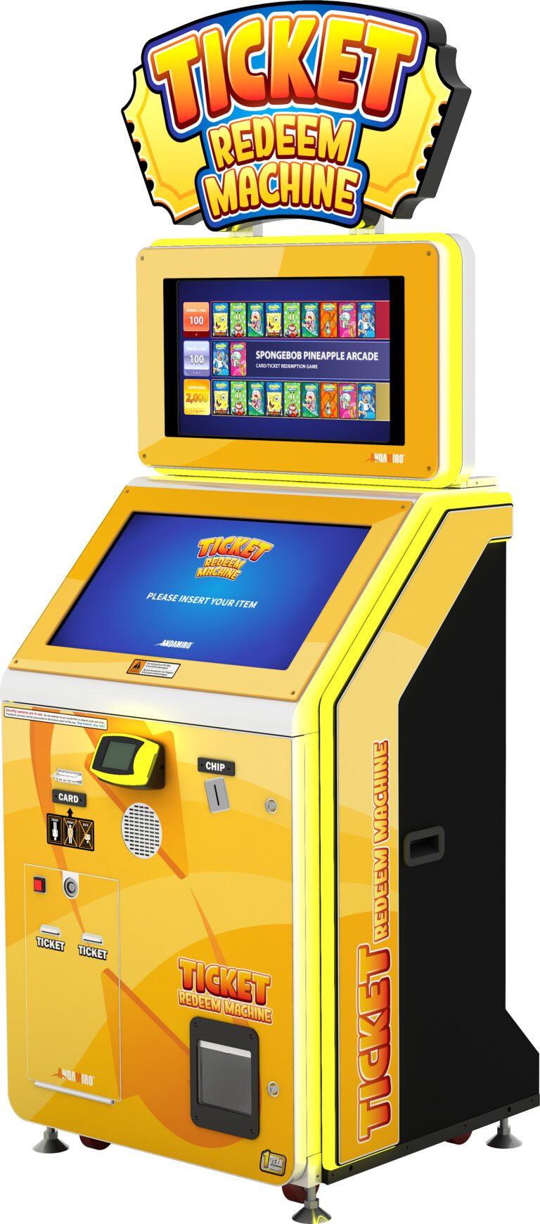 Redeem Machine v2: Andamiro's Next-Generation Card-to-Ticket Kiosk ...